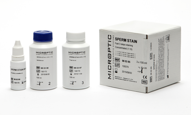 Sperm Stain Quick Morphology Stain For Sperm Analysis Microptic
